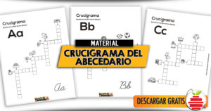 Crucigramas del abecedario - Material para Maestros