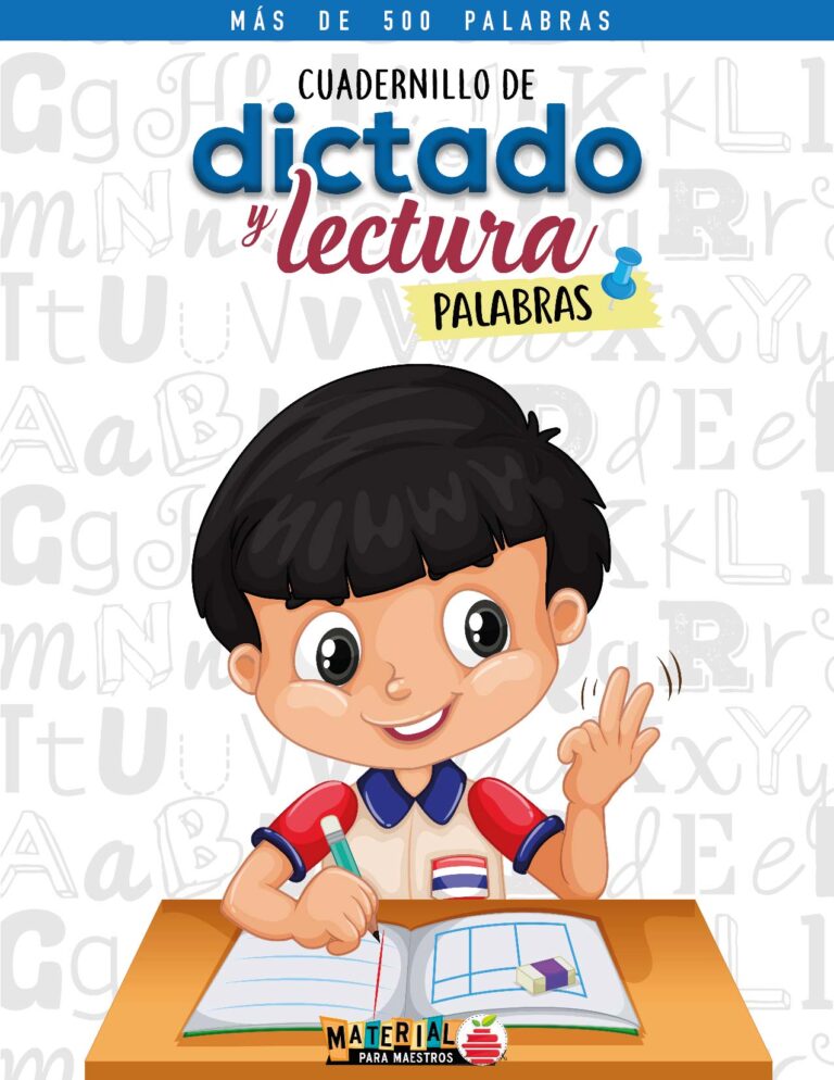 Cuadernillo de dictado y lectura de palabras - Material para Maestros