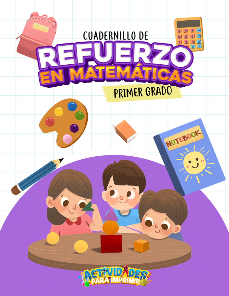 Cuadernillo de refuerzo en matemáticas para primer grado - Material ...