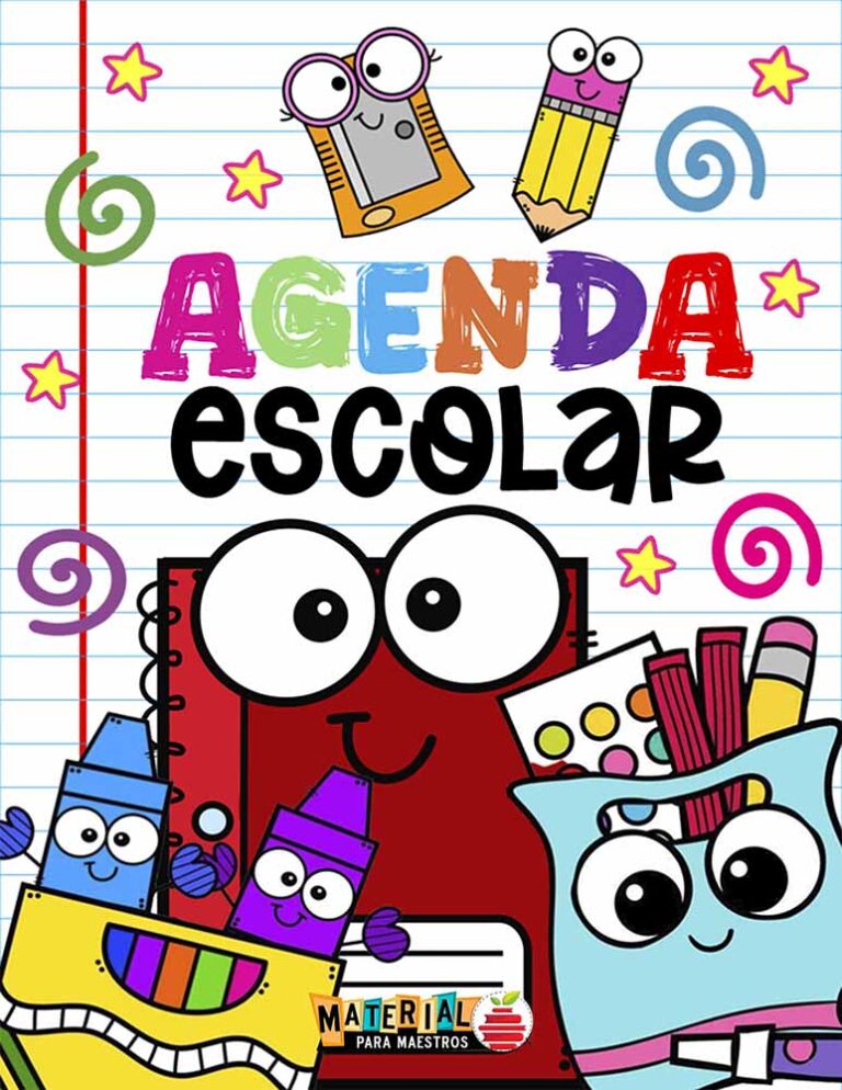 Agenda de útiles escolares 2025-2026 ¡Totalmente Gratis! - Material ...