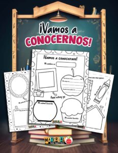 ¡Vamos a conocernos! - Material para Maestros