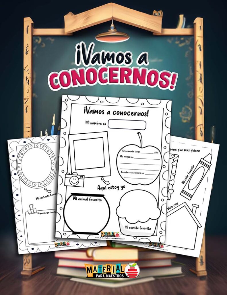 ¡Vamos a conocernos! - Material para Maestros