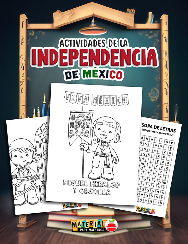 Actividades de la Independencia de México para imprimir - Material para ...