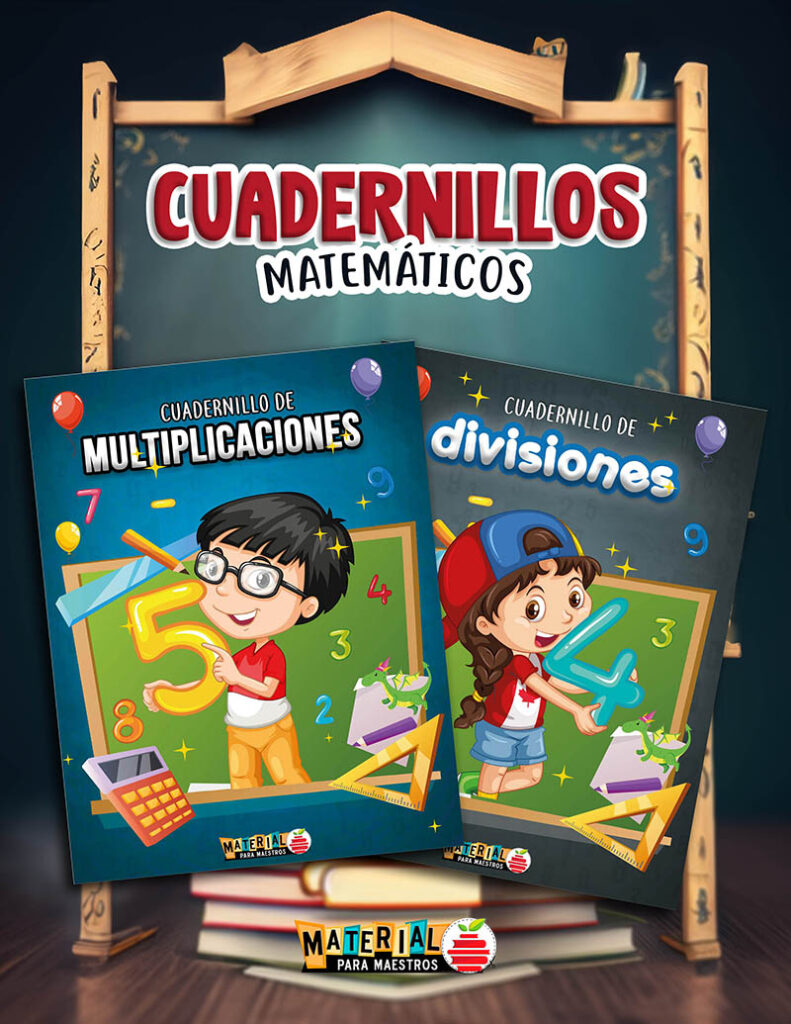 Cuadernillos para enseñar a multiplicar y dividir - Material para Maestros