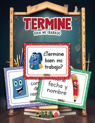 ¿Termine bien mi trabajo? - Material para Maestros