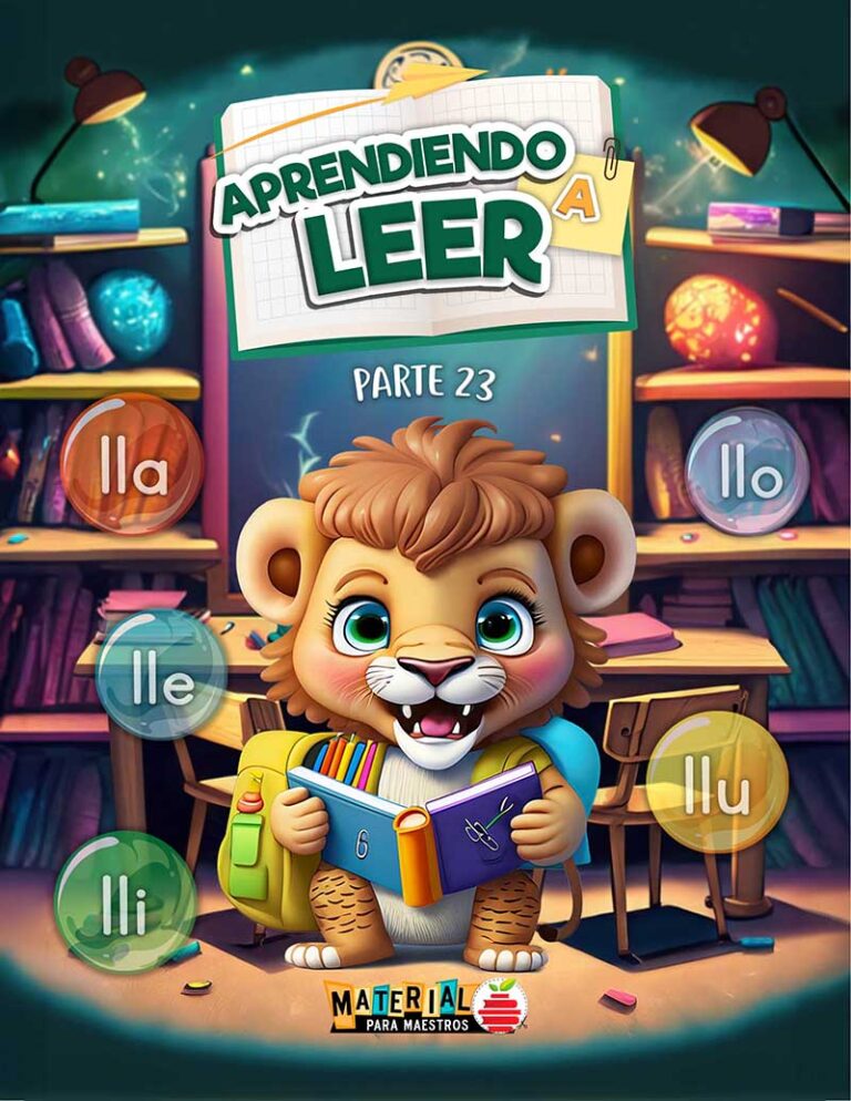 Aprendiendo a leer – 23 – Lla, lle, lli, llo, llu - Material para Maestros