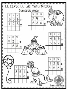 Cuadernillo de sumas, restas y multiplicación - Material para Maestros