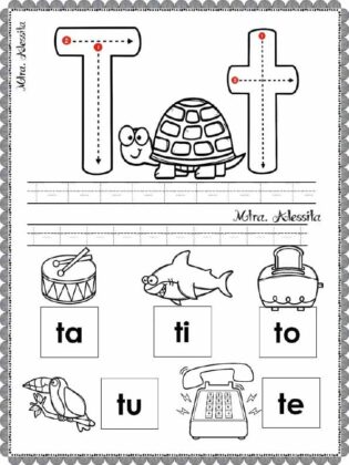 Librito de las sílabas simples - Material para Maestros