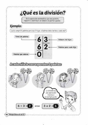 Cuadernillo para enseñar las divisiones - Material para Maestros