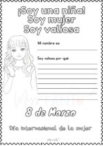 Actividades del Día de la Mujer para imprimir - Material para Maestros