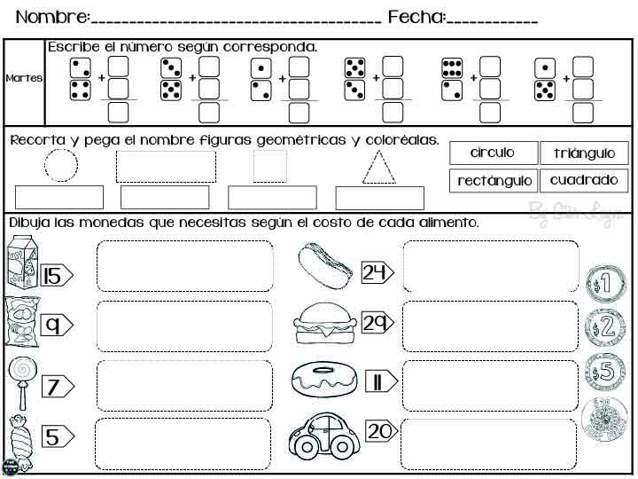 Cuaderno de repaso de lectoescritura y matemáticas para 1° y 2° grado ...