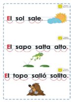 Oraciones para practicar lectura - Material para Maestros