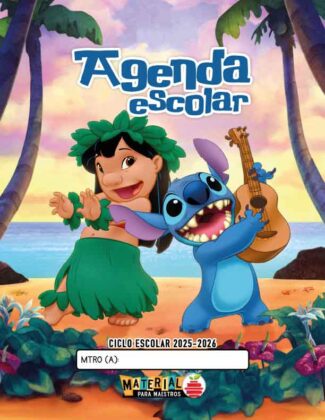 Agenda escolar de Lilo y Stitch 2025-2026 ¡Totalmente Gratis ...