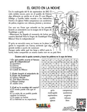 Cuentos de la Independencia de México para trabajar la comprensión ...