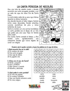 Cuentos de Navidad para trabajar la comprensión lectora - Material para ...