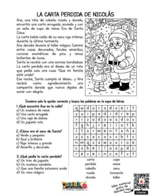 Cuentos de Navidad para trabajar la comprensión lectora - Material para ...