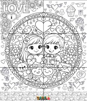 Posters del Día del Amor y la Amistad - Material para Maestros